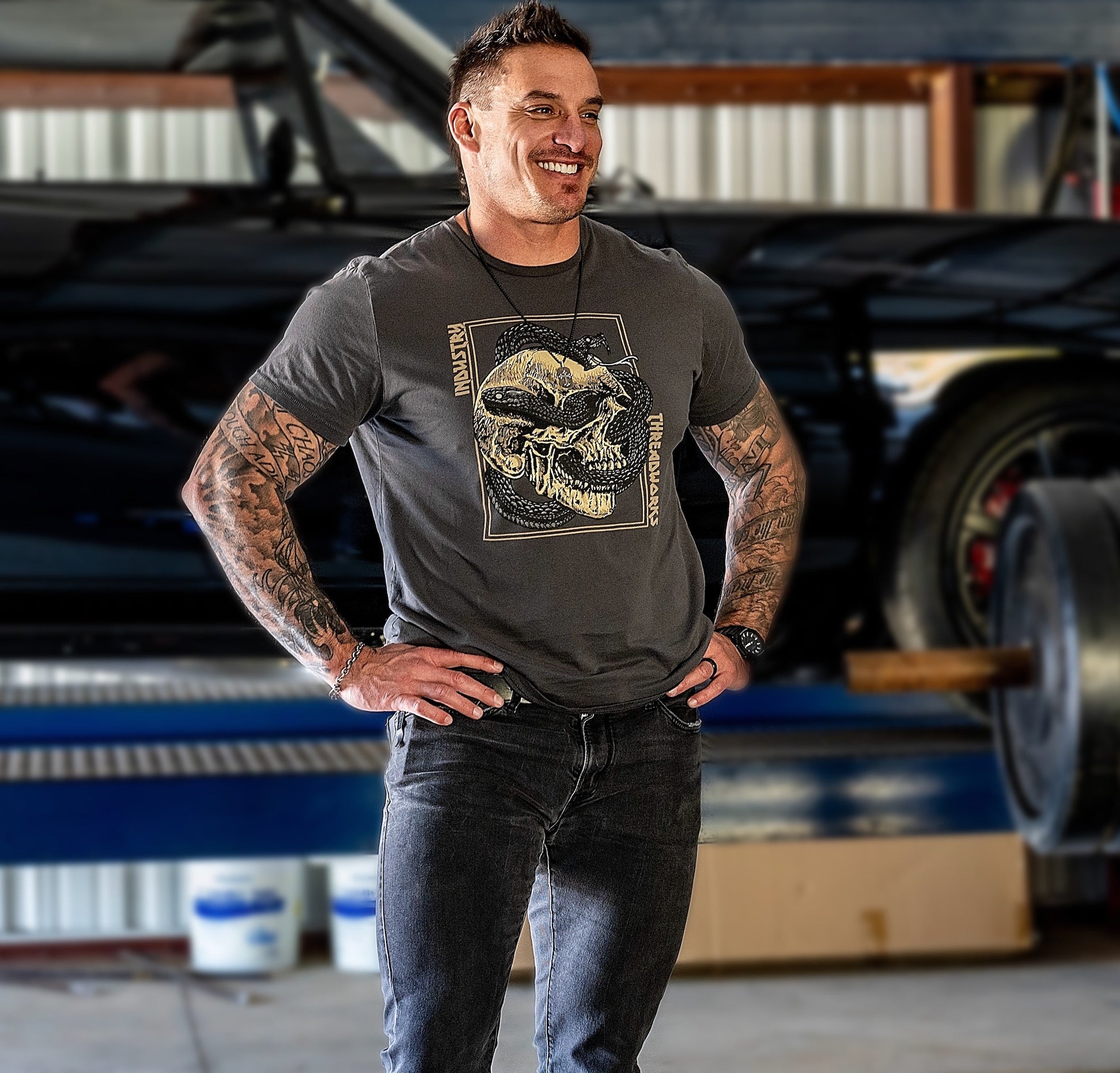 Snake Eyes - Coal Black – Industry Threadworks